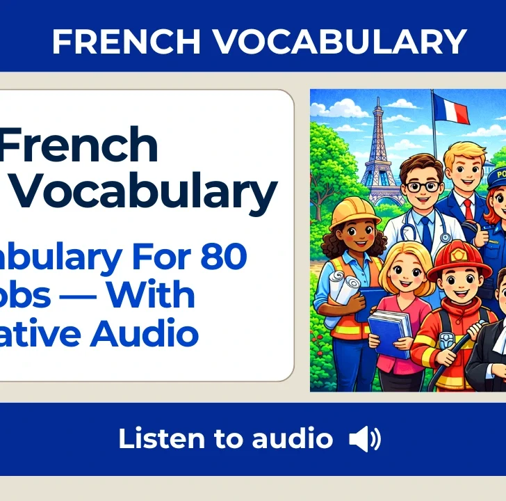 French Jobs Vocabulary — Complete List of Professions in French