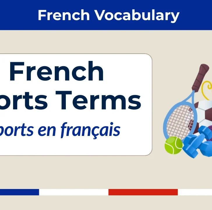 French Sports Vocabulary — Complete List of Sports in French