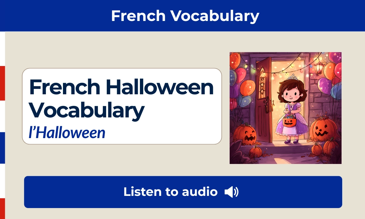 🎃 French Halloween Vocabulary — L'Halloween