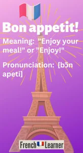 bon-appetit-meaning | FrenchLearner.com