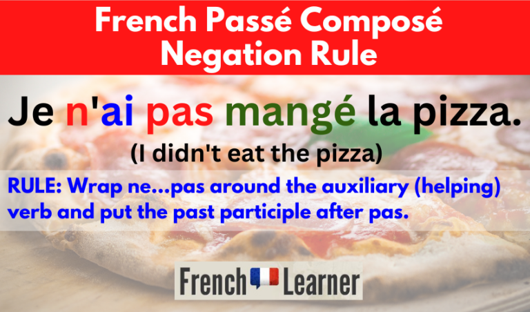 Passé Composé | FrenchLearner Grammar Lessons