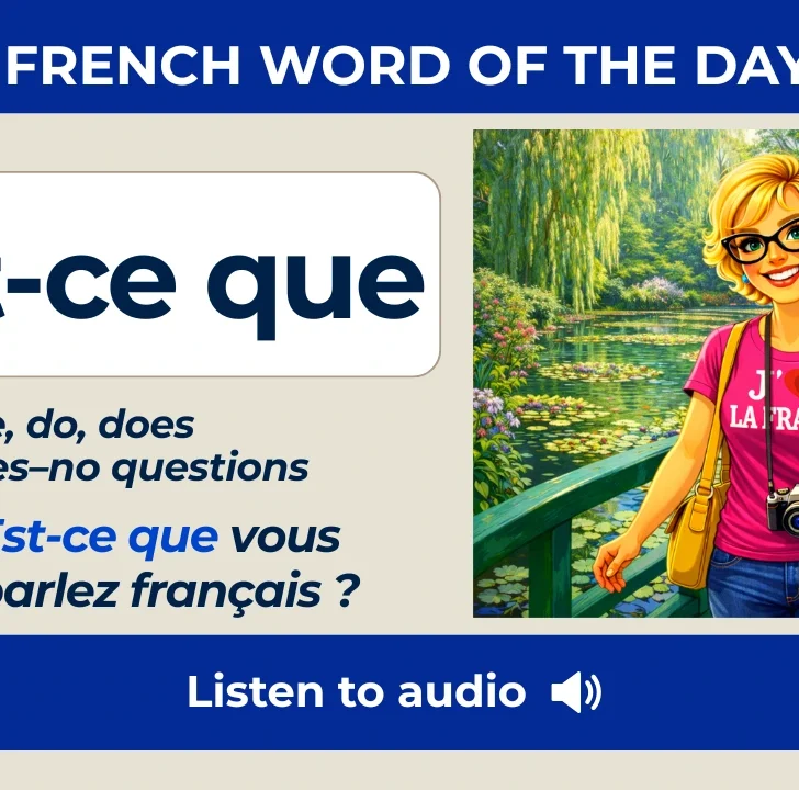 Est-ce que — Meaning, Pronunciation, and Examples in French