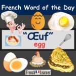 Œuf - Egg | FrenchLearner Word of the Day Lesson