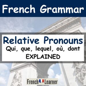 French Object Pronouns | FrenchLearner Grammar Lessons