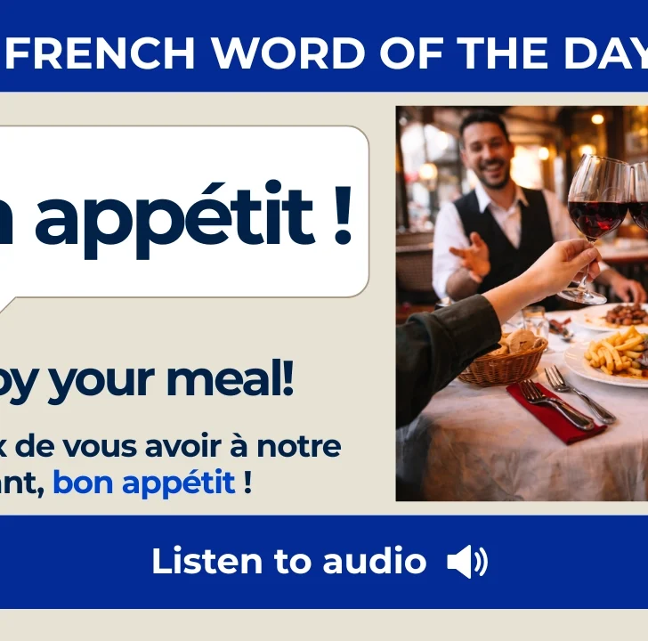 Bon Appétit — Meaning, Pronunciation, and Examples in French