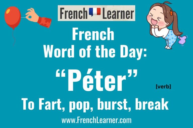 Péter - To Fart, Pop, Burst, Break | FrenchLearner