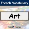 French Art Vocabulary | FrenchLearner