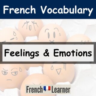 French Feelings & Emotions Vocabulary | FrenchLearner