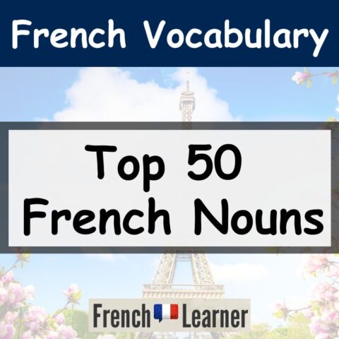 Common French Nouns | FrenchLearner Vocabulary