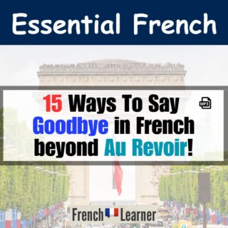 15 Ways To Say Goodbye In French | Frenchlearner.com