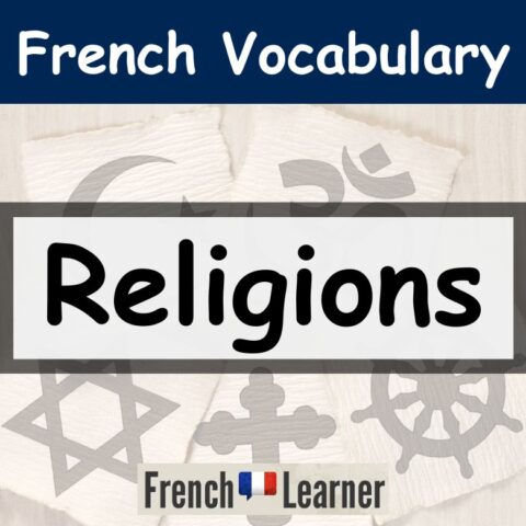 French Religiosn Vocabulary - FrenchLearner