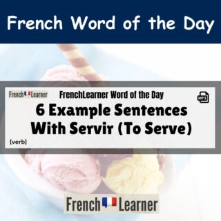 6 Example Sentences With Servir (To Serve) | FrenchLearner