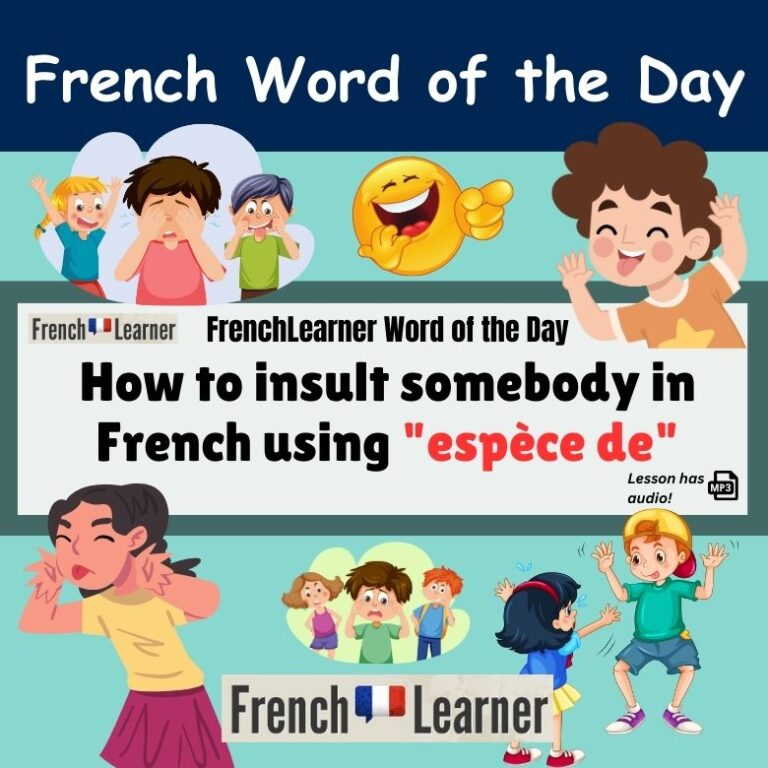 Worst Insults In French | Global Swearing Guide: Curse Words in ...