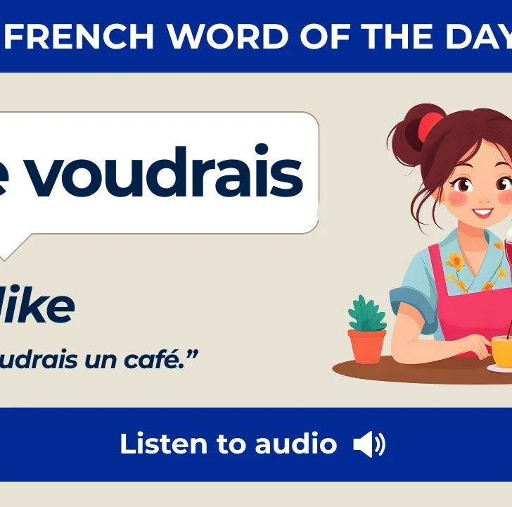 Je voudrais — Meaning, Pronunciation, and Examples in French