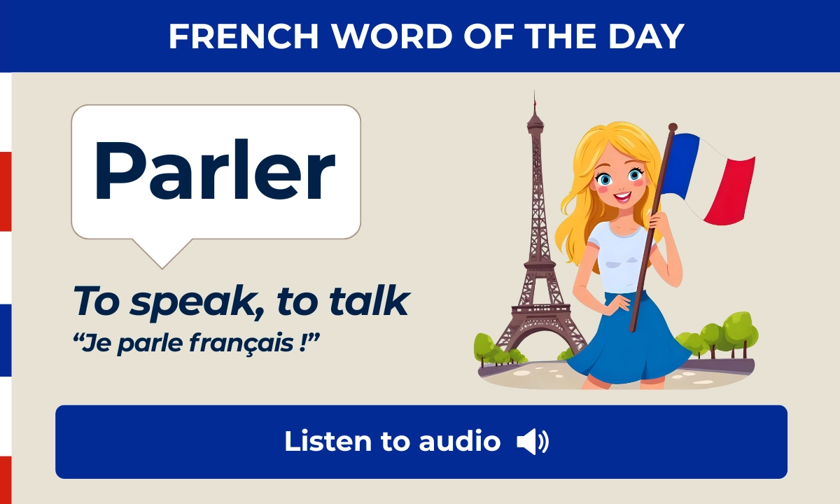 Parler — Meaning, Pronunciation, and Examples in French