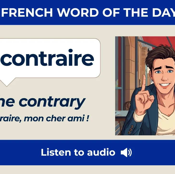 Au contraire — Meaning, Pronunciation, and Examples in French