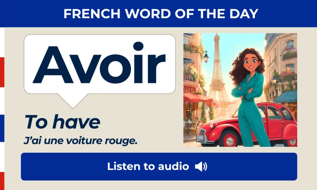Avoir — Meaning, Pronunciation, and Examples in French