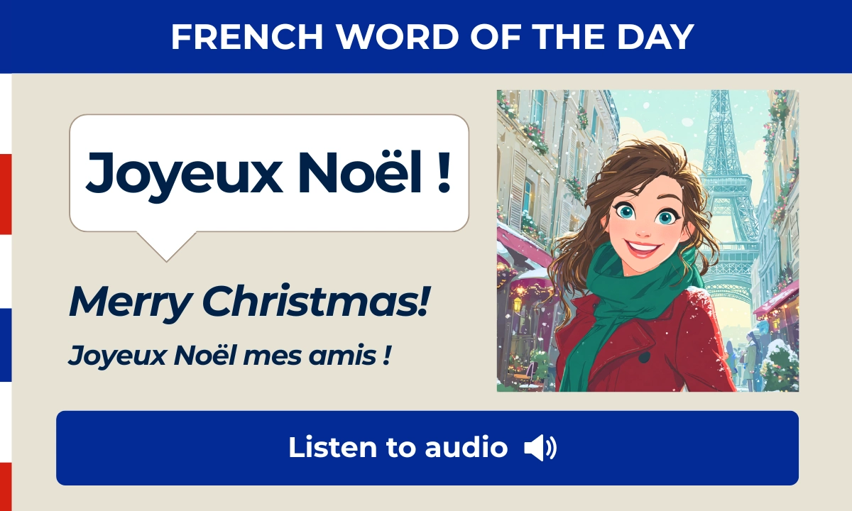 Sapin de Noël — How to Say Christmas Tree in French