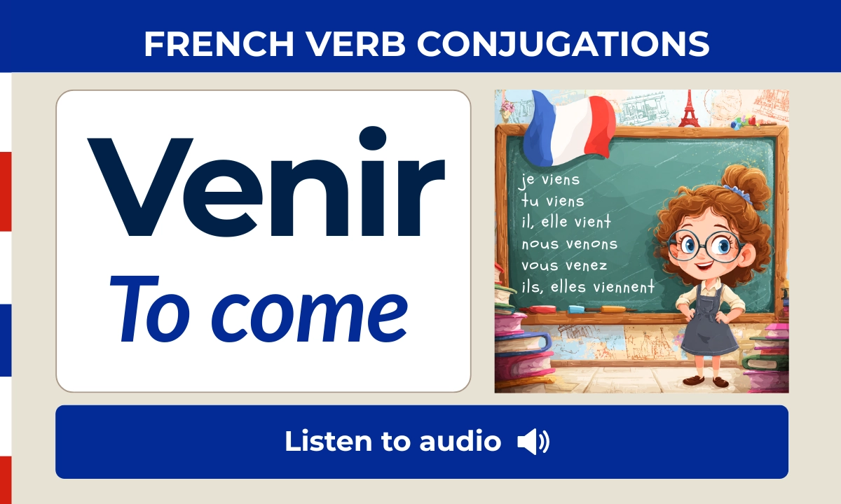 Venir Conjugation — to come | FrenchLearner