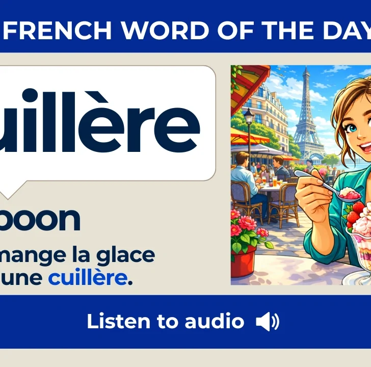 Cuillère — Meaning, Pronunciation, and Examples in French