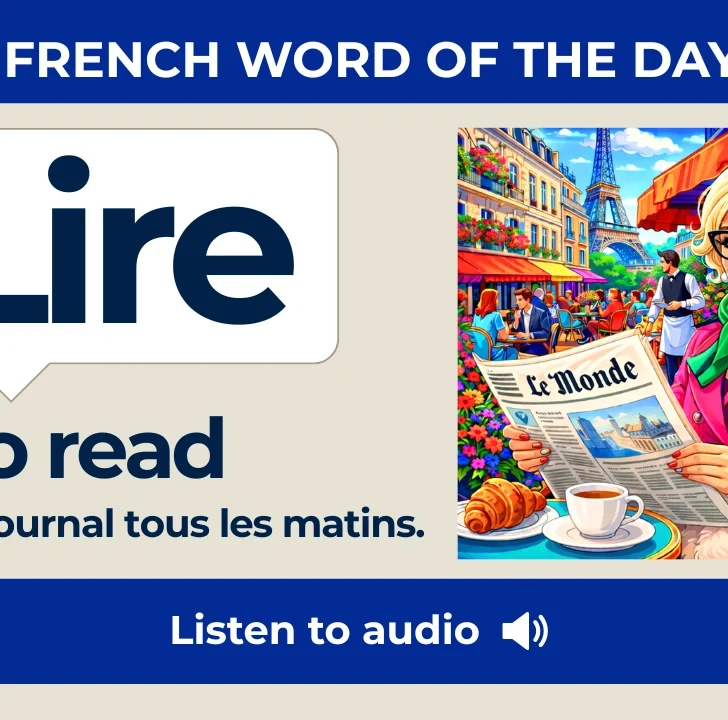 Lire — Meaning, Pronunciation, and Examples in French
